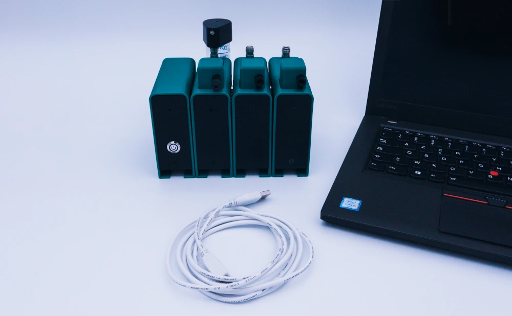 Perfusion pump for microscope - Microfluidics Innovation Center